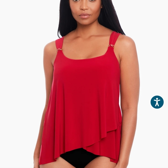 Miraclesuit | Swim | Miraclesuit Swimwear Dazzle Scoop Neck Underwire ...